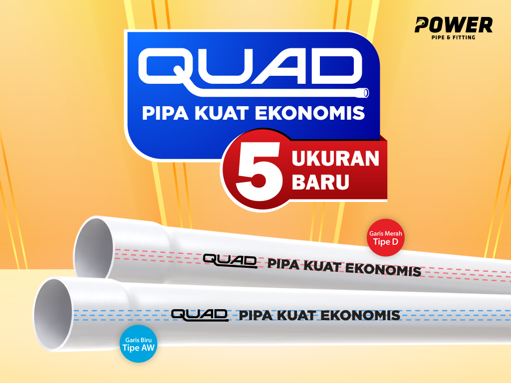 POWER - Pipa Kuat Tanpa Timbal | PT Avia Avian Industri Pipa