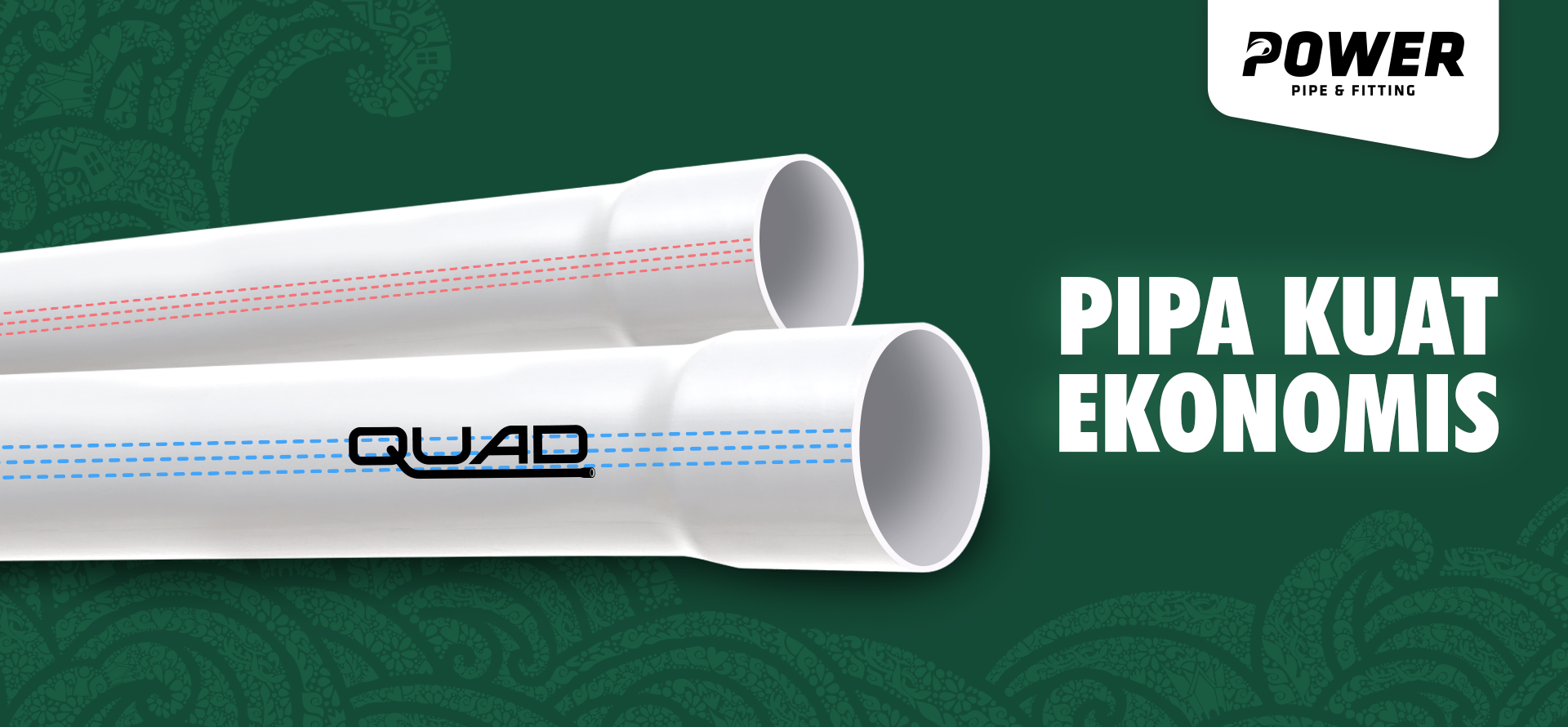POWER - Pipa Kuat Tanpa Timbal | PT Avia Avian Industri Pipa